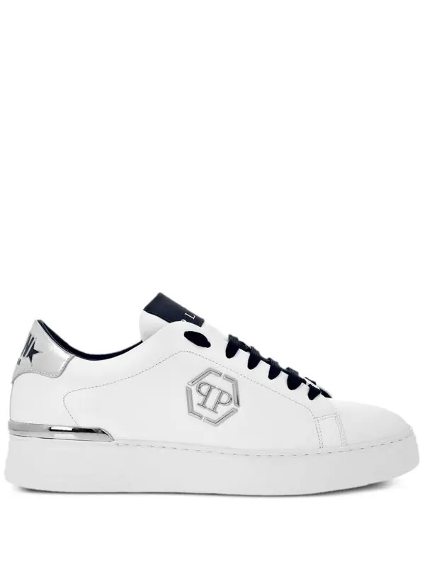 Philipp Plein Leather Sneakers