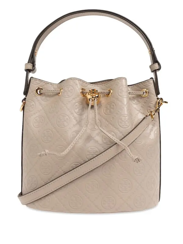 Tory Burch All-over Logo Bucket Bag
