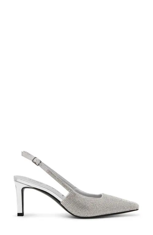Anne Klein Rosel Slingback Pump - Silver Crystal