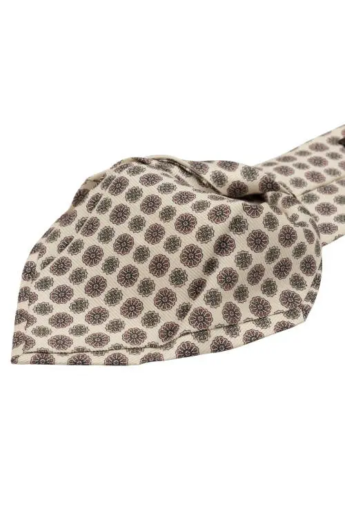 ELIZABETTA Claudius Extra Long Printed Neck Tie