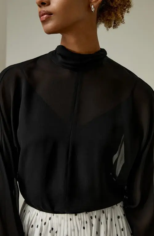 Lilysilk Floaty Batwing Sleeve Blouse Set