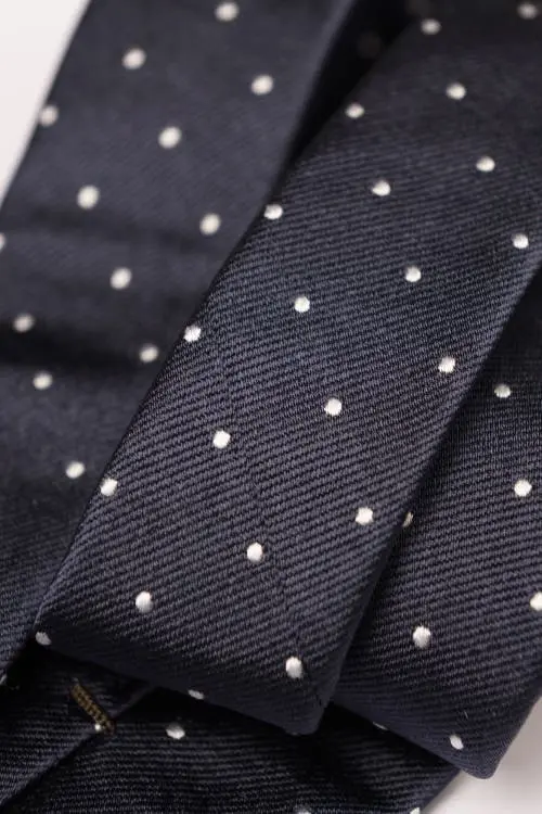 ELIZABETTA Pisa Extra Long Silk Jacquard Neck Tie