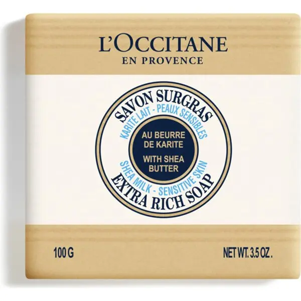 L'OCCITANE Shea Milk Sensitive Skin Extra Rich Soap - No Color