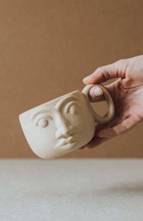 AL CENTRO CERAMICA Face Mug