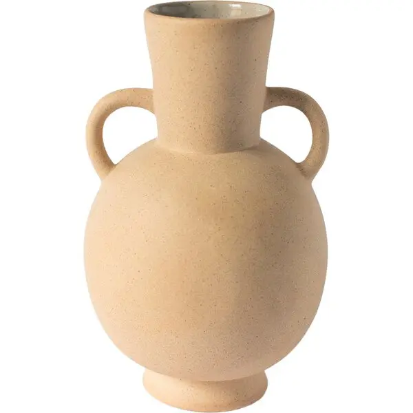 AL CENTRO CERAMICA Tyrenno Vase - Terracotta