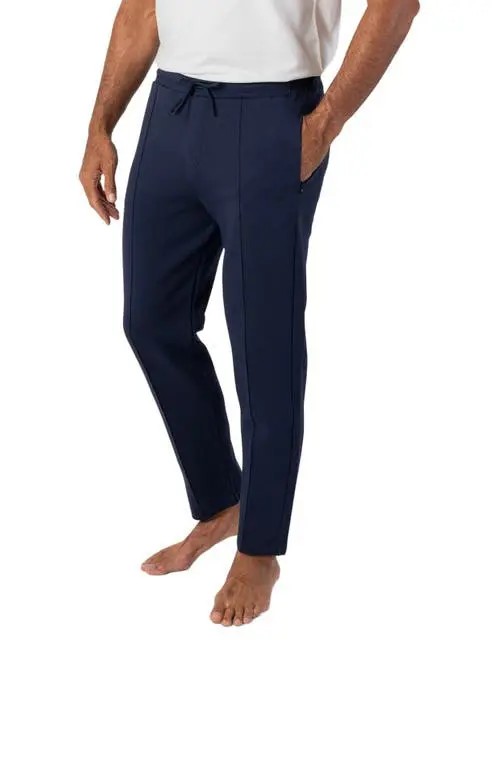 Robert Talbott Evans Track Pant - Navy