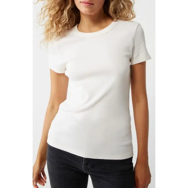 Michael Stars Crewneck T-shirt - Chalk