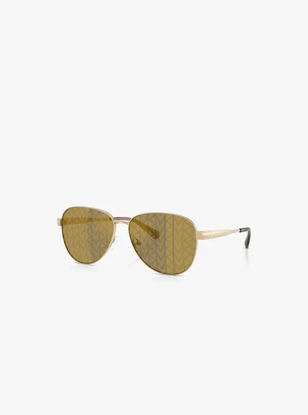 Michael Kors Biarritz Aviator Sunglasses
