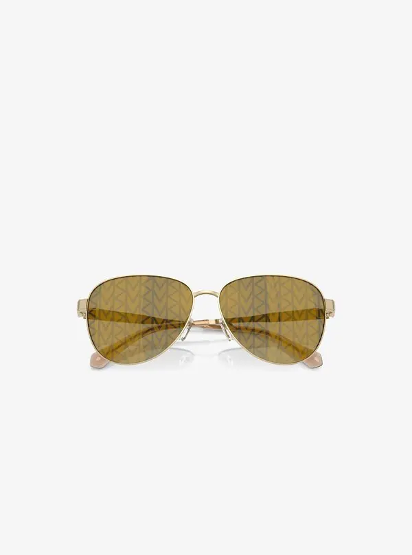 Michael Kors Biarritz Aviator Sunglasses