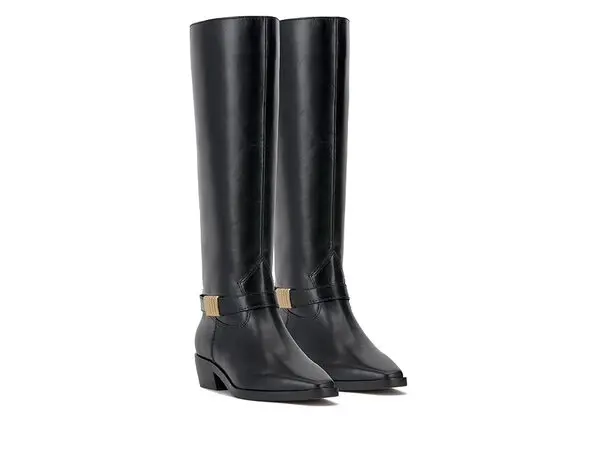 Vince Camuto Melise Knee High Boots With Belted Ankle Detail