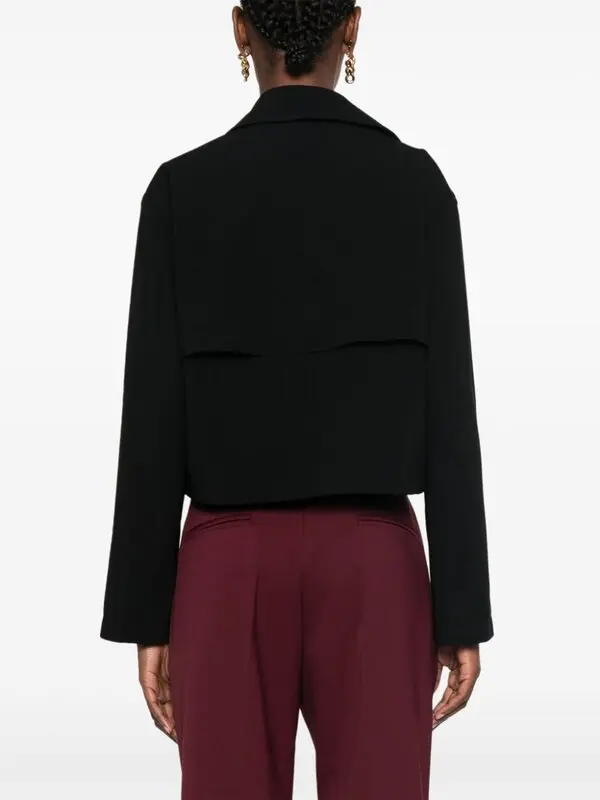 Theory Crepe Cropped Jacket