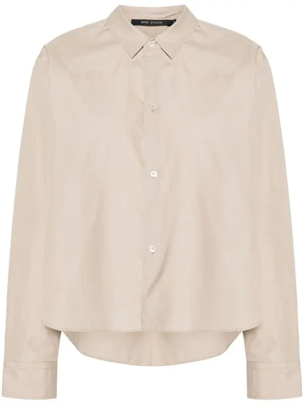 Sofie D'hoore Cotton Shirt - Neutrals