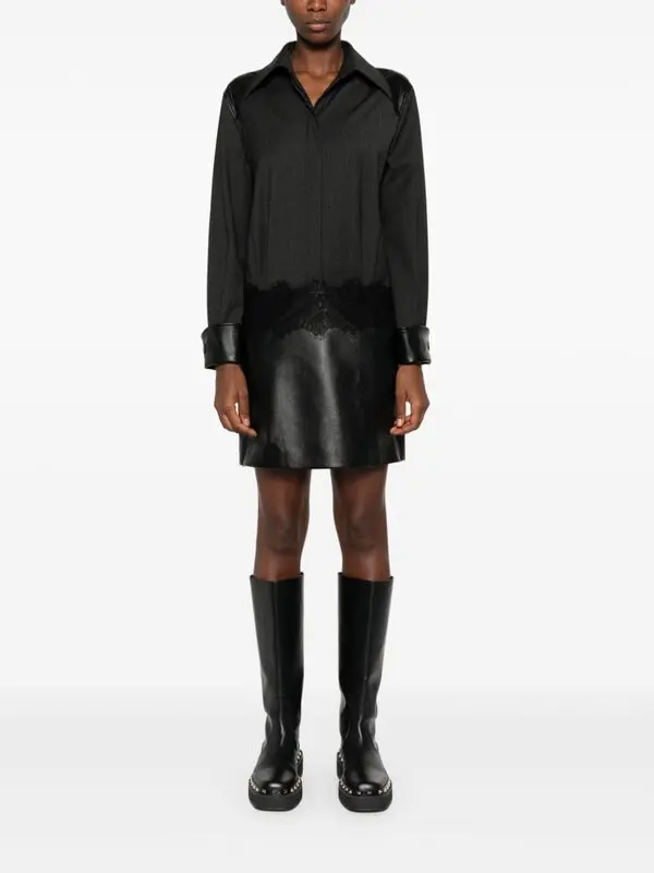 Alberta Ferretti Panelled Shirt-dress