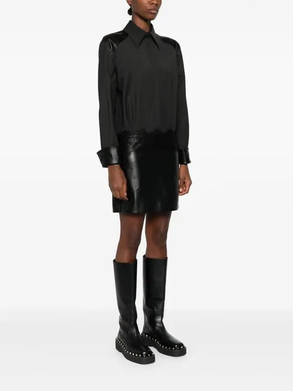 Alberta Ferretti Panelled Shirt-dress
