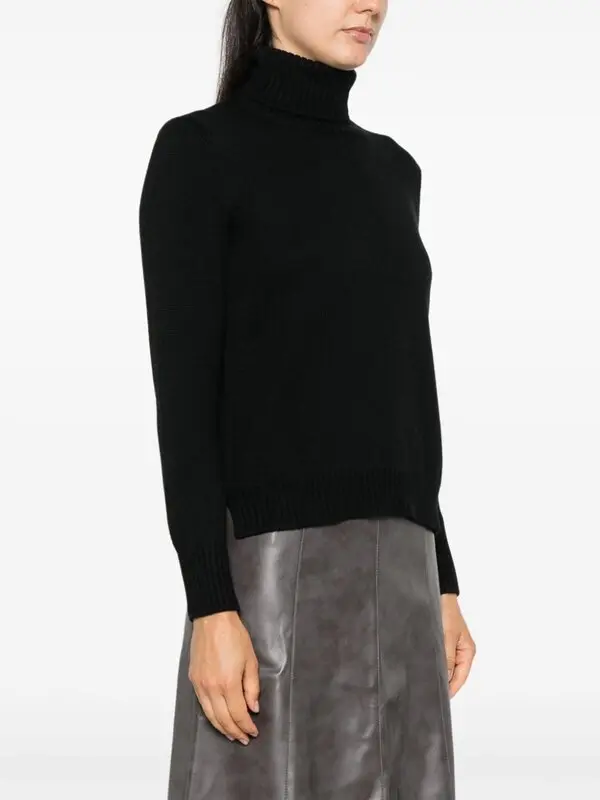 BLANCA VITA Ribbed-knit Sweater
