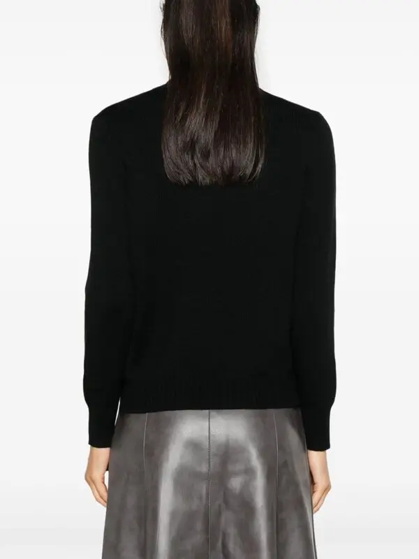 BLANCA VITA Ribbed-knit Sweater