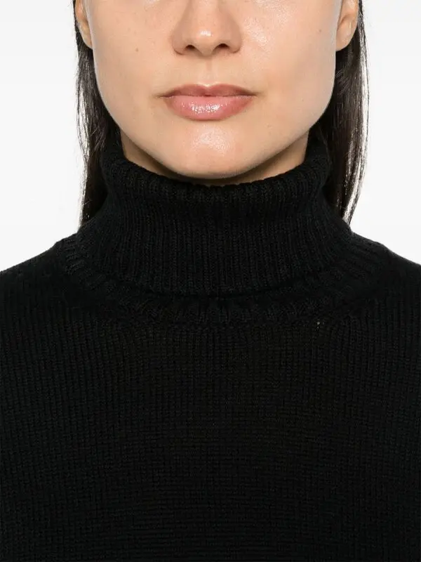 BLANCA VITA Ribbed-knit Sweater