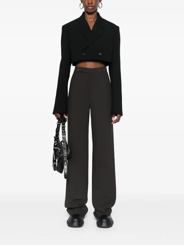 Rick Owens Tailored Straight-leg Trousers - Grey