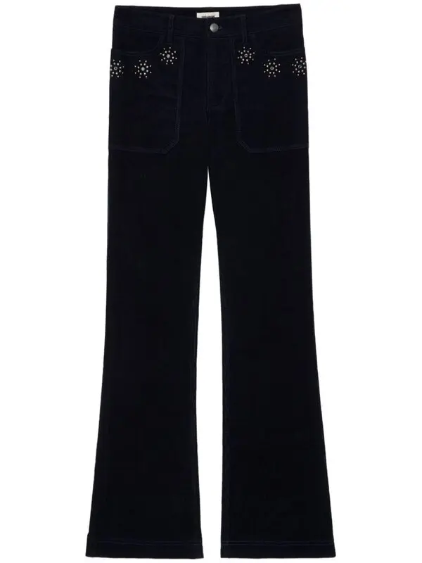 Zadig&Voltaire Pista Corduroy Pants - Blue