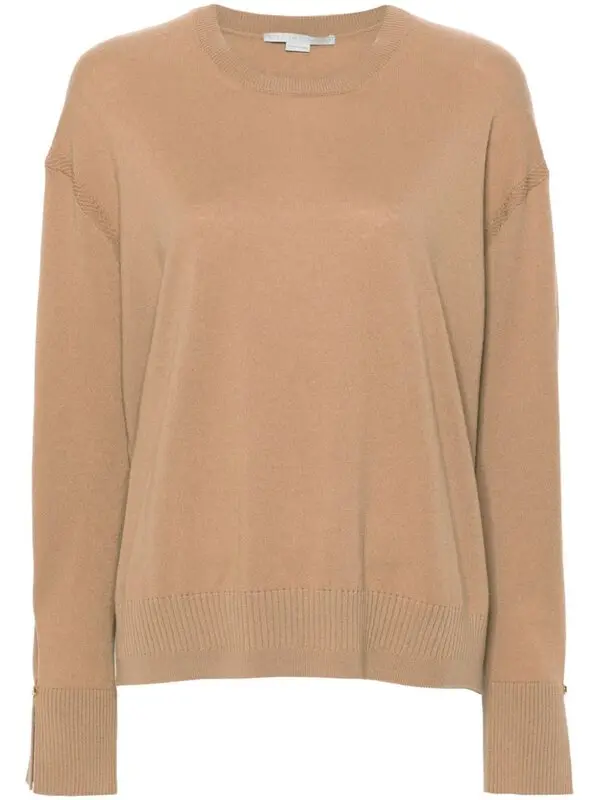 Stella McCartney Fine-knit Sweater - Brown