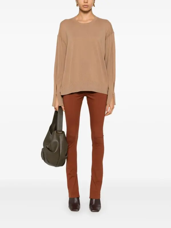 Stella McCartney Fine-knit Sweater - Brown