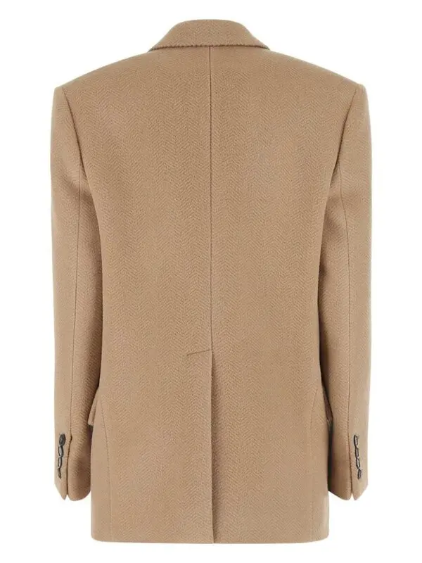 Stella McCartney Wool Blazer - Neutrals