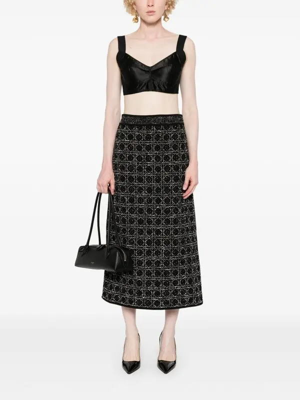 Dolce & Gabbana Corset Top - Black