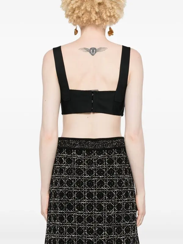 Dolce & Gabbana Corset Top - Black