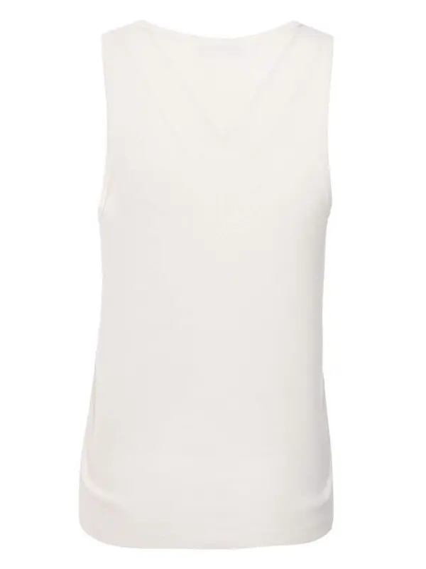 Rabanne Logo-embroidered Tank Top