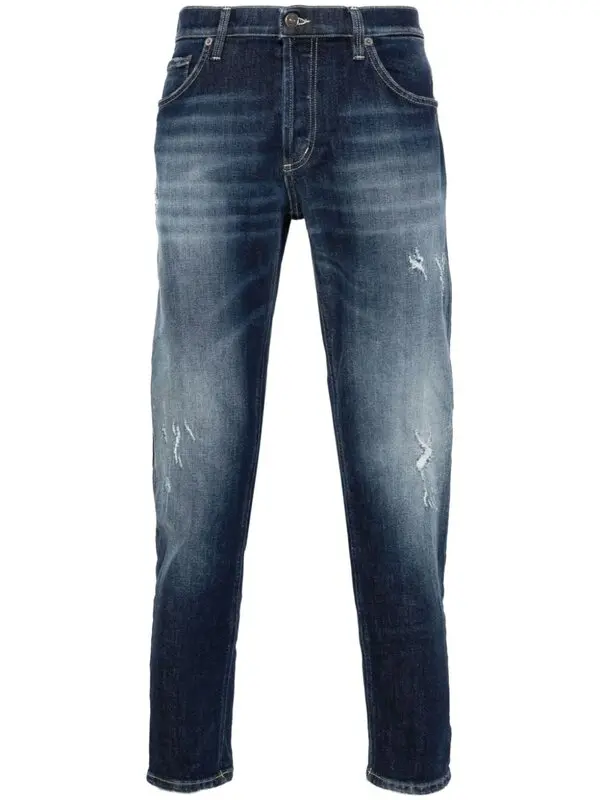 DONDUP Distressed-effect Denim Jeans - Blue