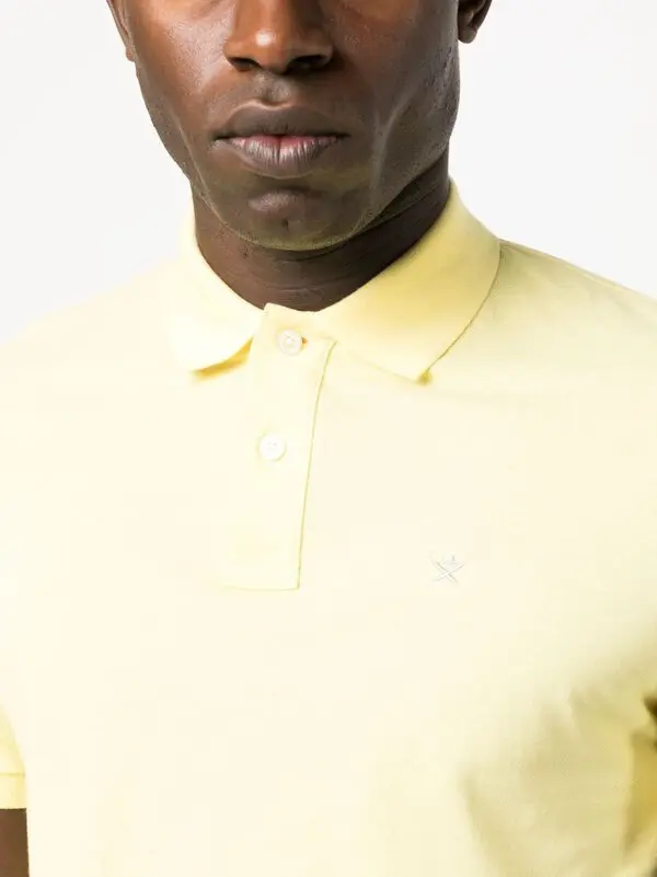 HACKETT Embroidered-logo Cotton Polo Shirt