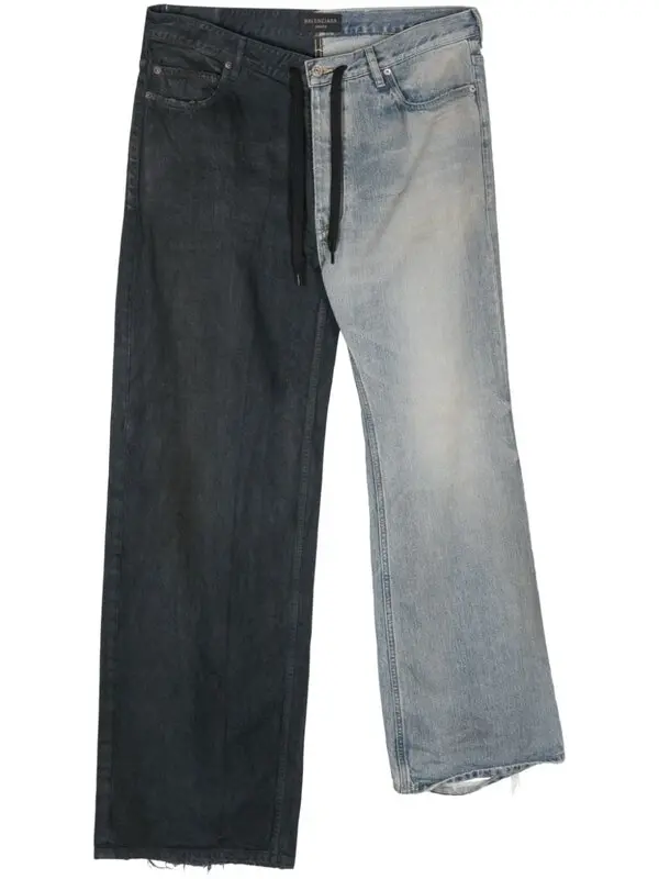 Balenciaga Fifty-fifty Jeans - Blue