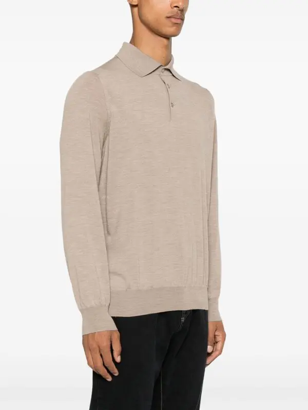 Brunello Cucinelli Fine-knit Polo Shirt