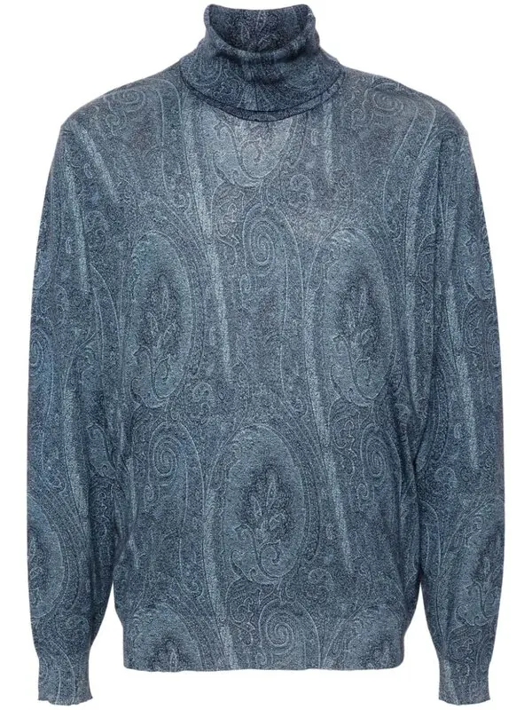 Etro Paisley Jacquard Sweater