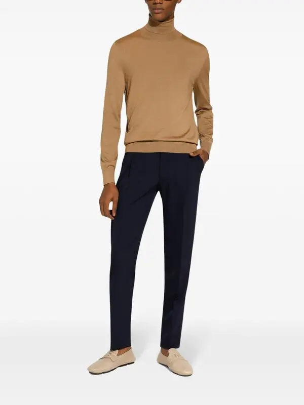 Dolce & Gabbana Roll-neck Jumper - Brown