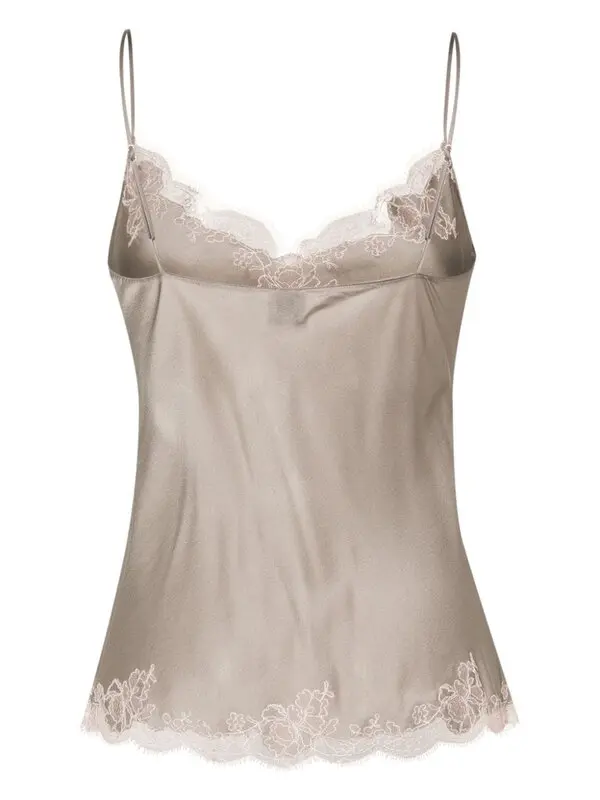Carine Gilson Lace-trim Camisole