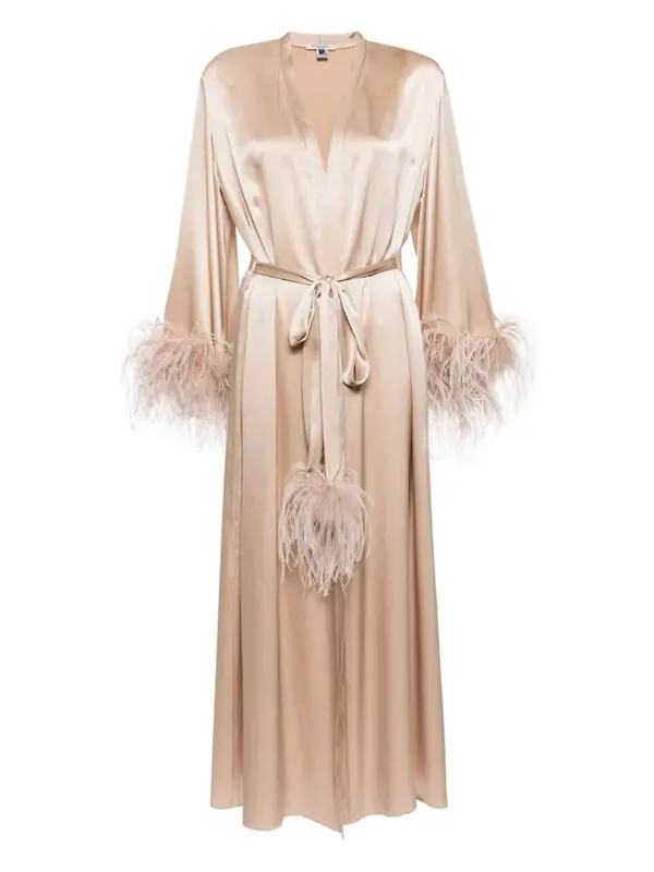 GILDA & PEARL Starring Role Silk Robe