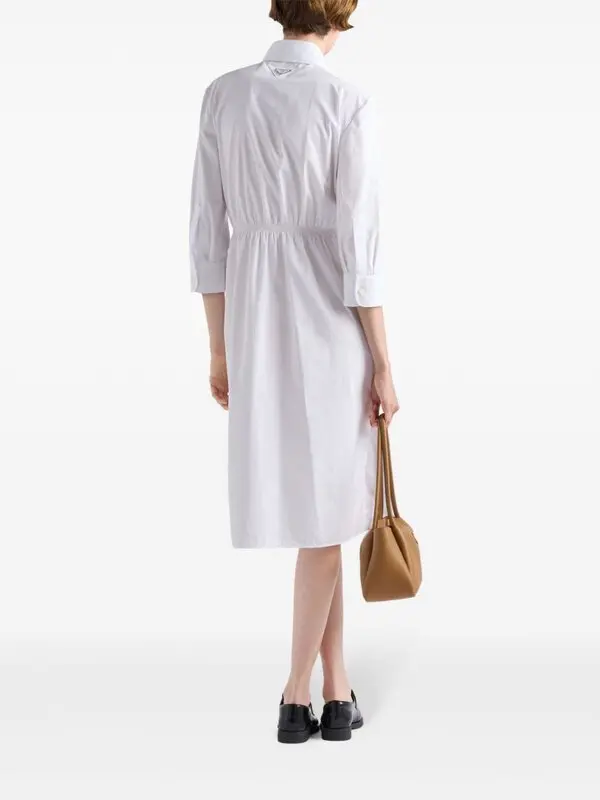 Prada Poplin Shirt Dress