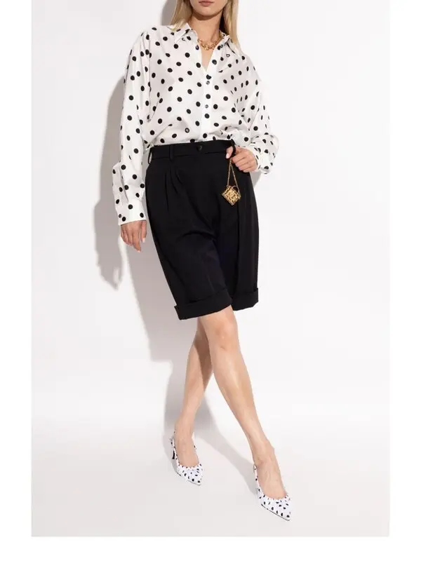 Dolce & Gabbana Polka Dot Slingback Pumps