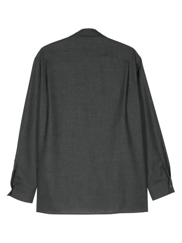 Studio Nicholson Zip Long-sleeve Shirt