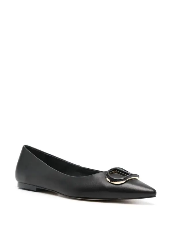 TWINSET Oval T Ballet Flats