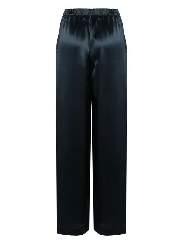 Carine Gilson Wide-leg Silk Pyjama Trousers
