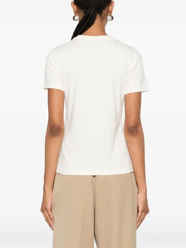 Moncler Logo-embroidered Cotton T-shirt