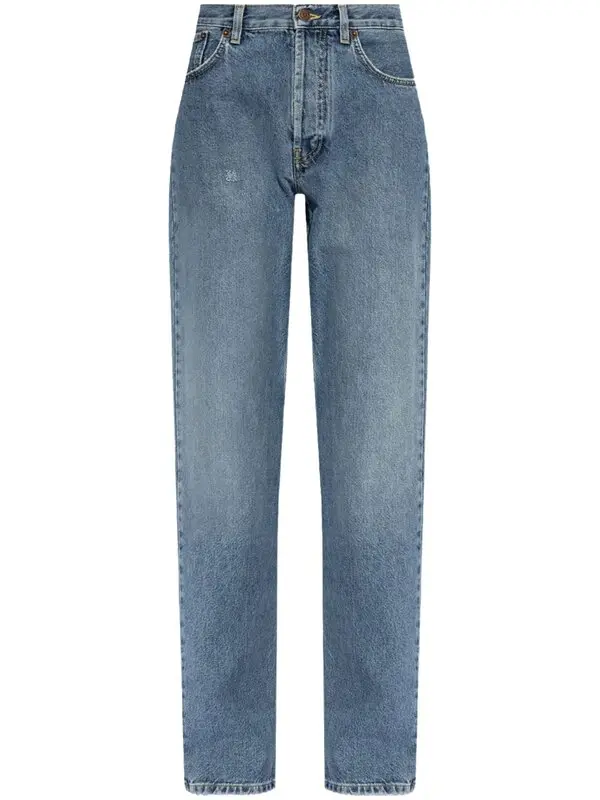 Moschino High-rise Straight Leg Jeans