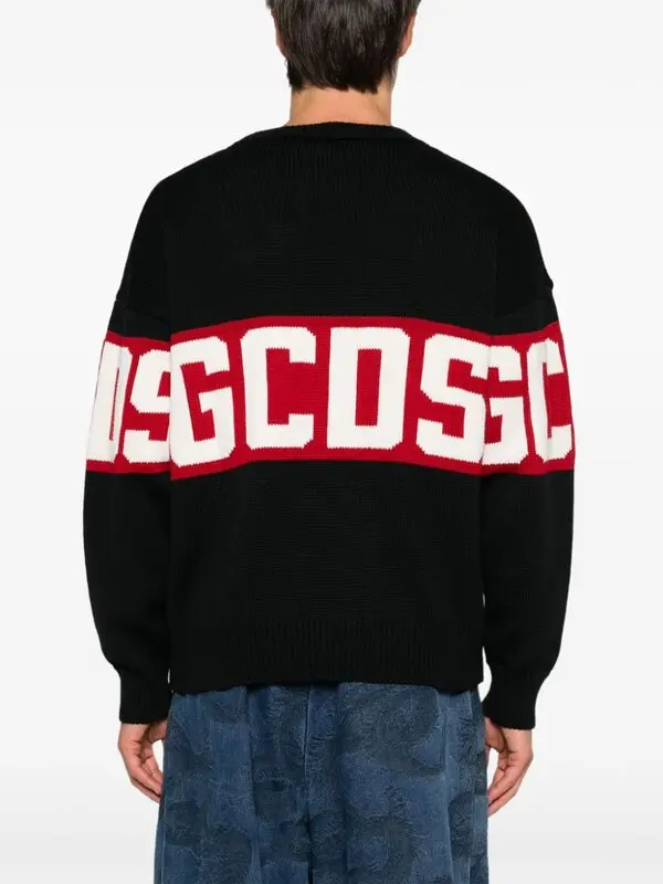 Gcds Band Logo Sweater - Black