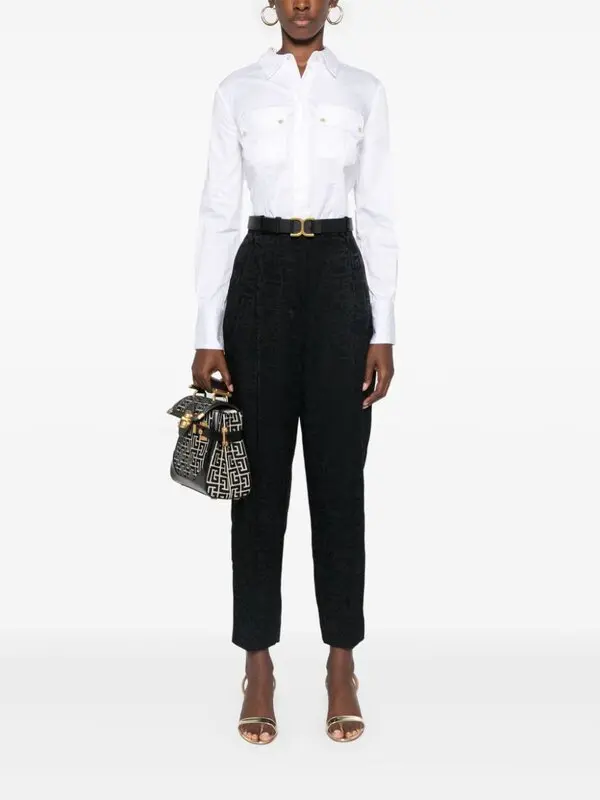 Elisabetta Franchi Embroidered Logo Body