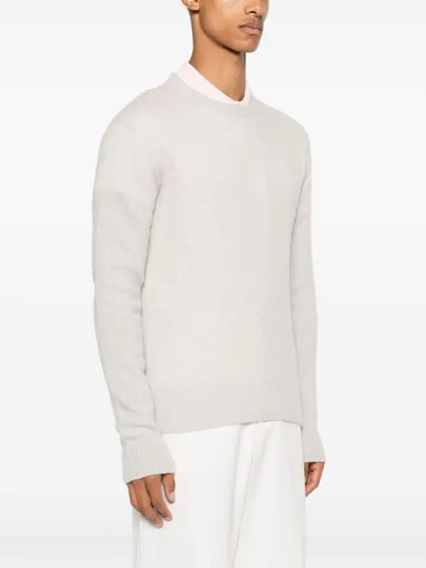 TOM FORD Ribbed-trim Sweater - Grey