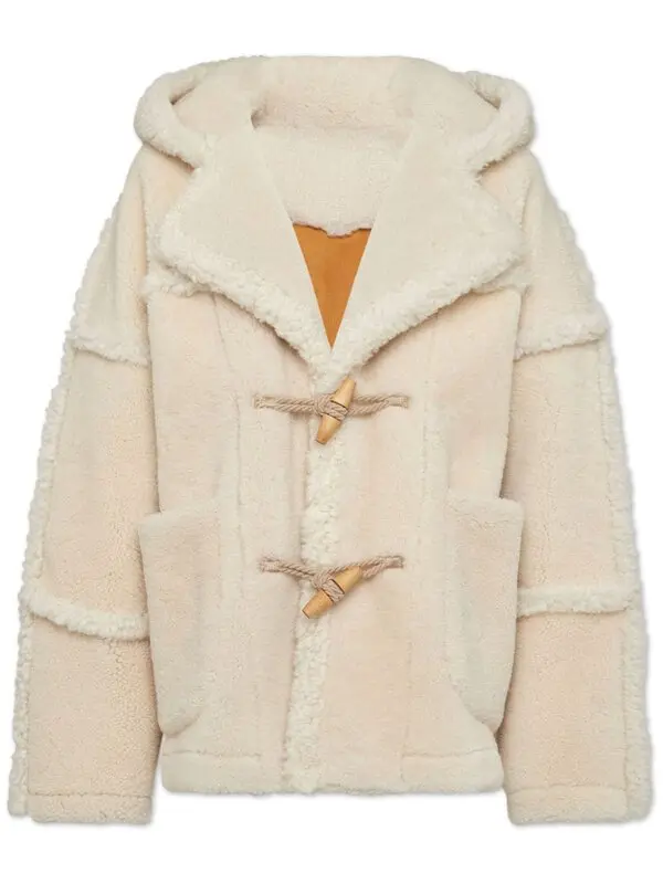 Dsquared2 Hooded Long-sleeve Jacket - Neutrals