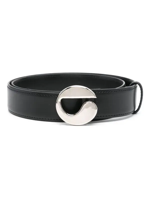 Coperni Logo-buckle Belt - Black