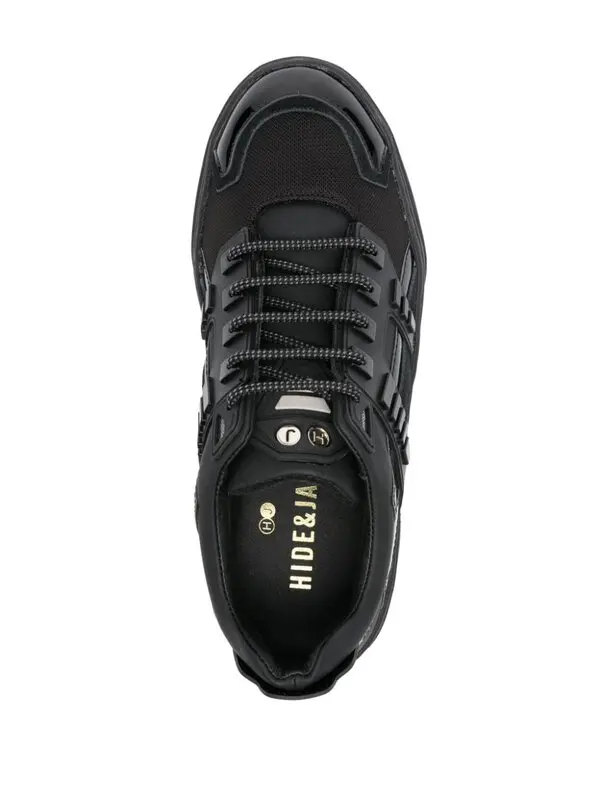 HIDE&JACK Mini Silverstone Sneakers - Black